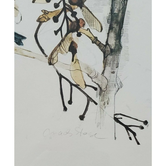 Max Stase | Art | Signed And Framed Lithography Art By Max Stase | Poshmark